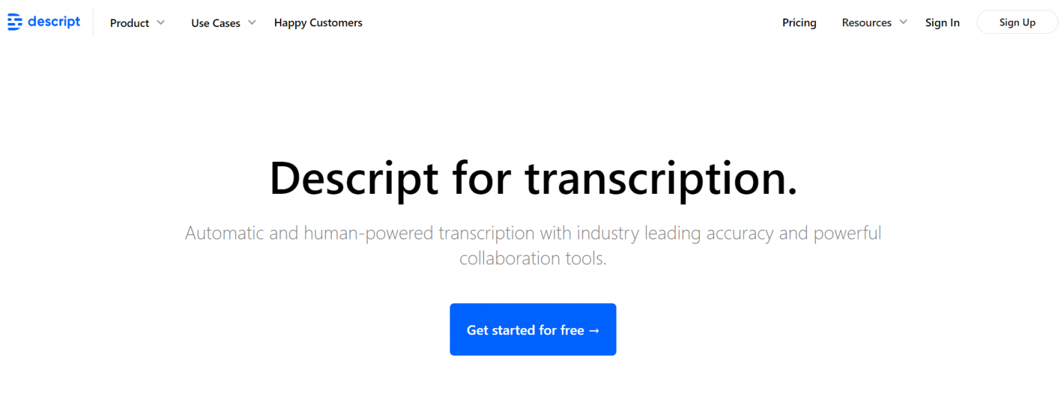 9 Free Transcription Software For Quick & Accurate Transcripts